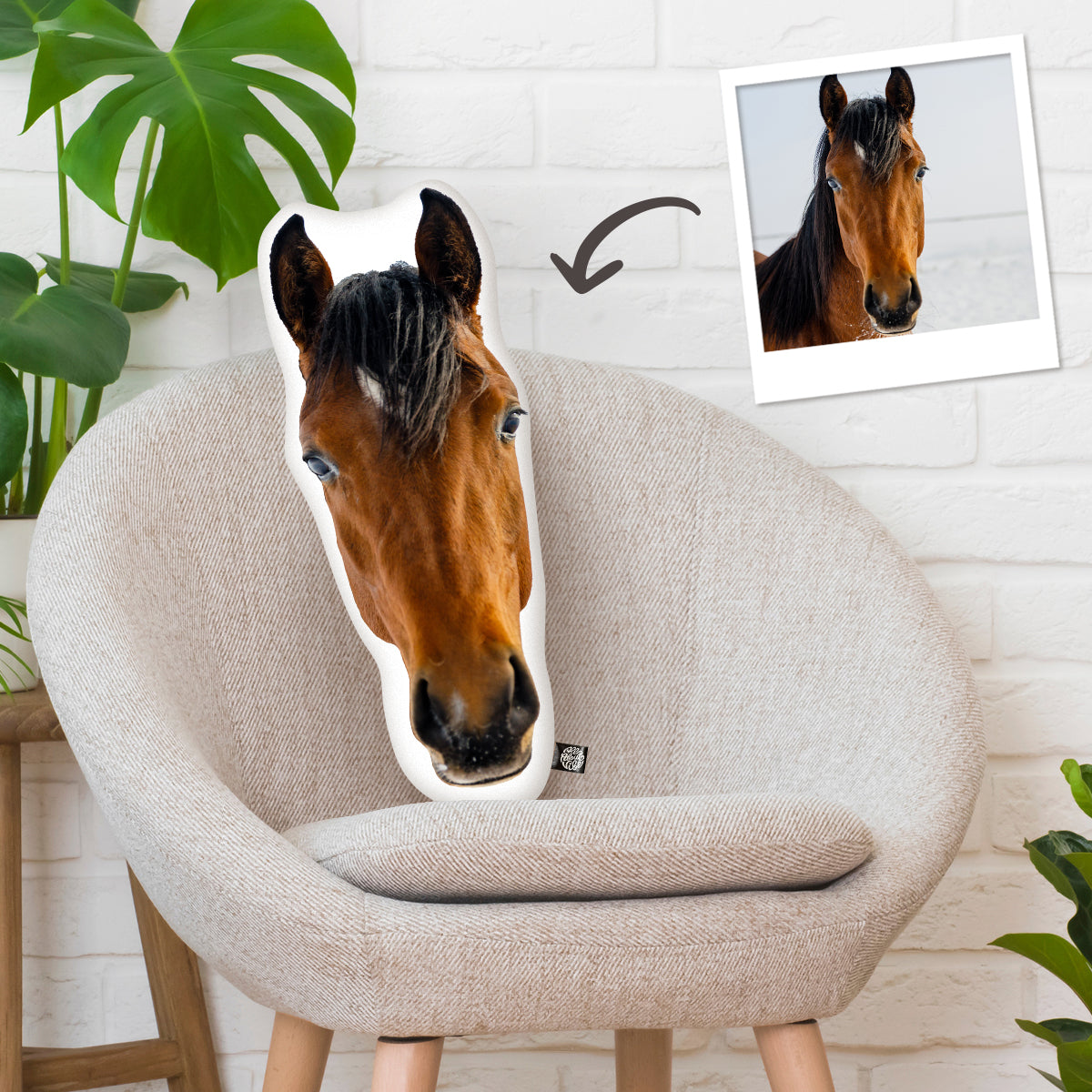 Horse Custom Shaped Pillow | Made In USA – All About Vibe