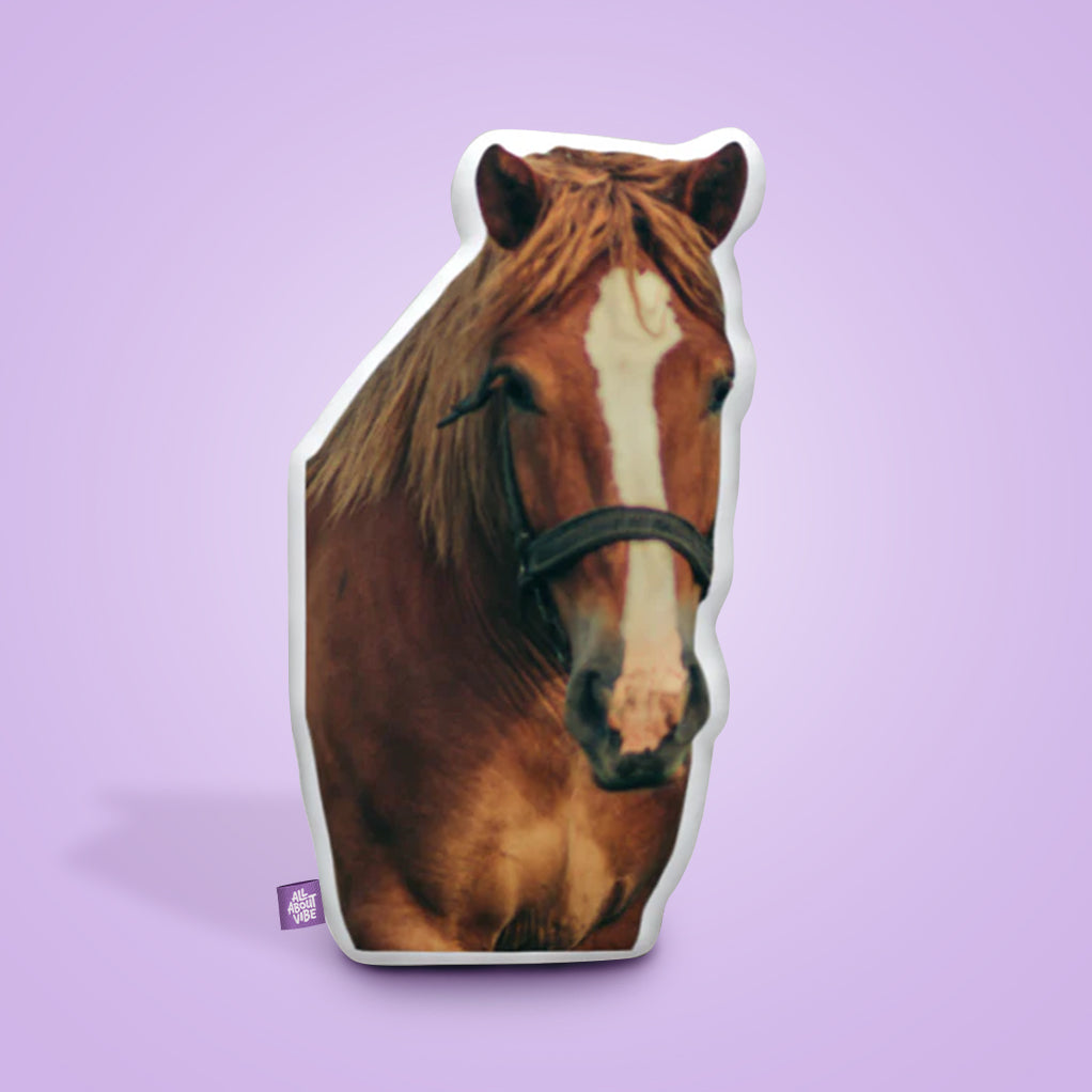 Custom Shaped Horse Pillow | Made In USA | All About Vibe