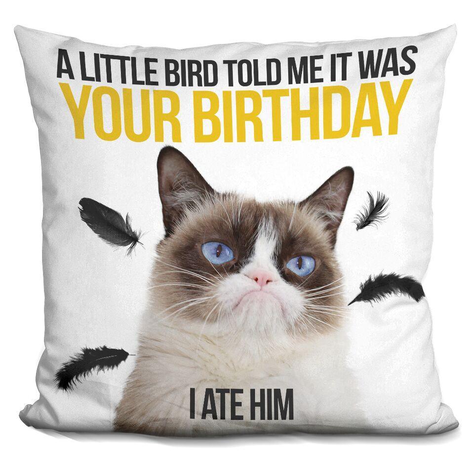 Grumpy Cat Happy Birthday To Me